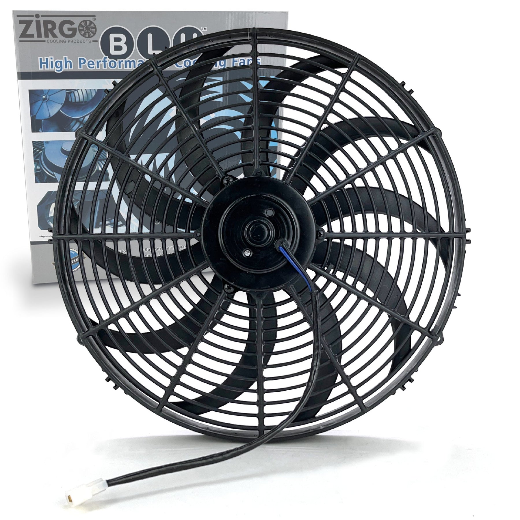 Universal Fit Fabricated Aluminum Shroud for 14” Cooling Fan Optimized ...